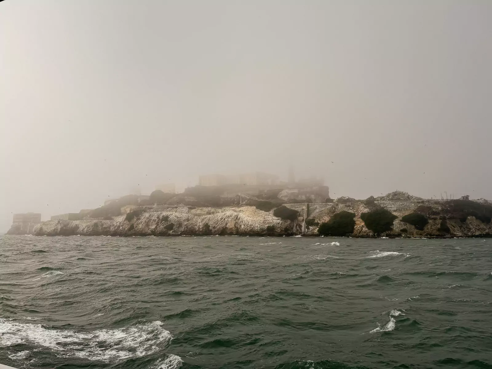 Touring Alcatraz At Night