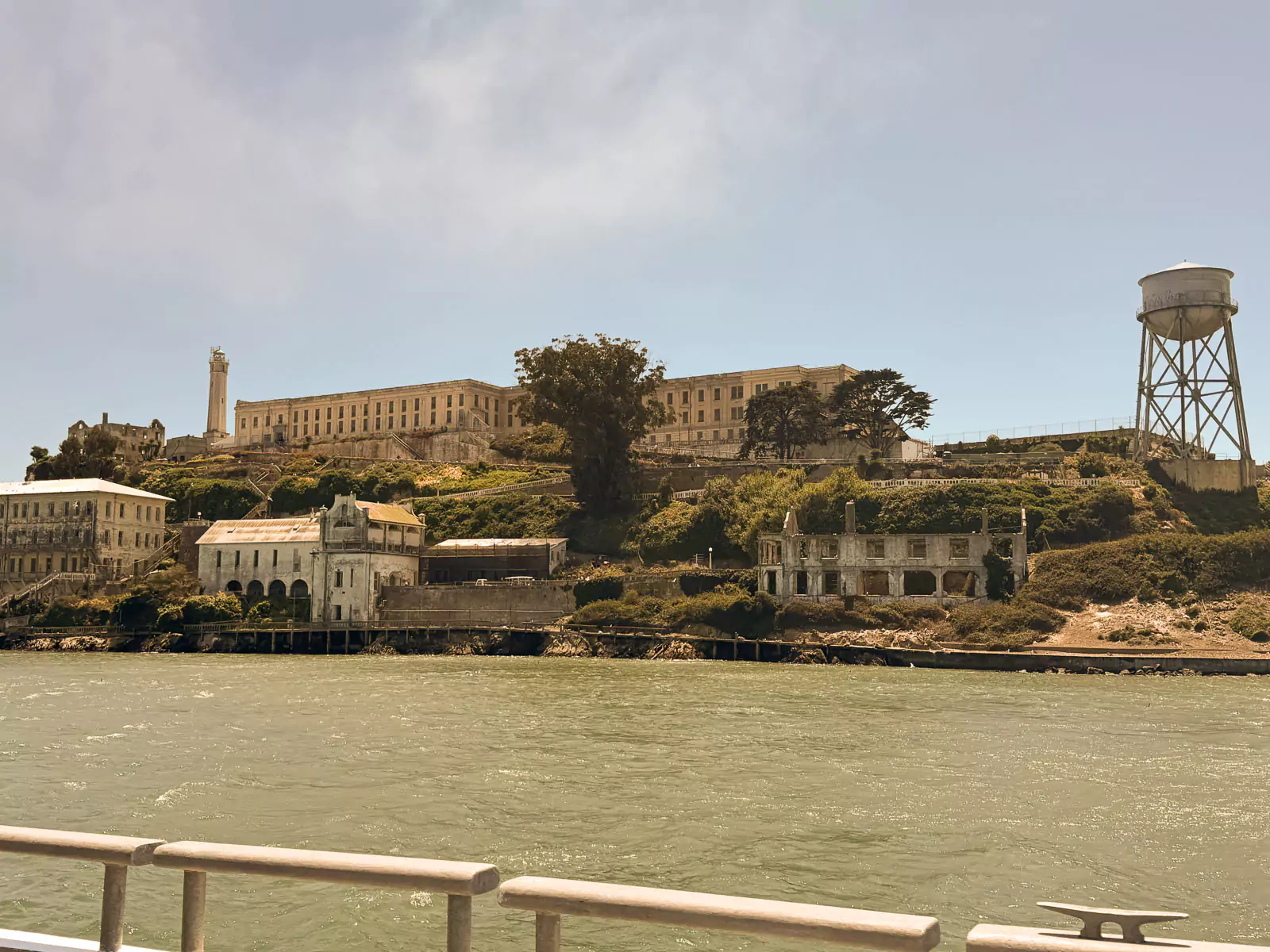 Touring Alcatraz At Night